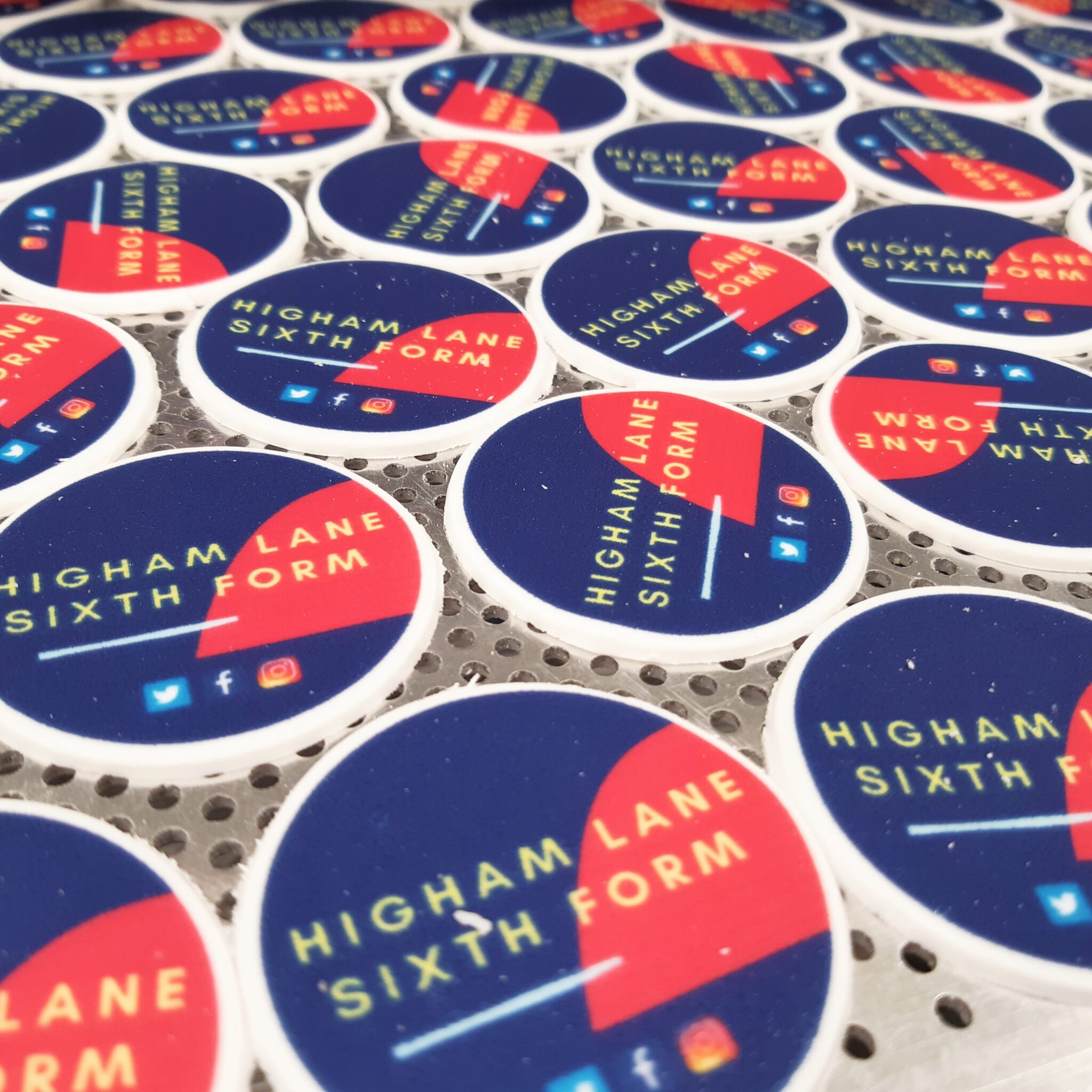 Logo Branded Toppers | Corporate Printed Cake/Drink Toppers