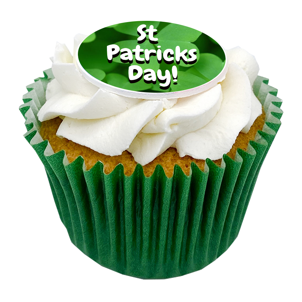 St Patricks Day Cupcakes - Eat My Logo