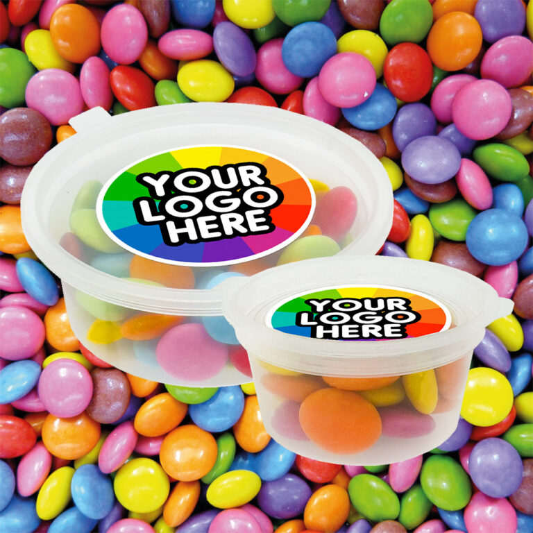 Logo Branded Sweet Tubs | Perfect for Events