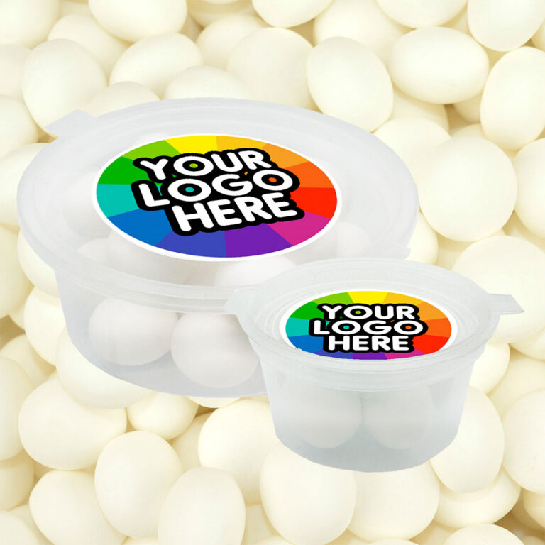 Logo Branded Sweet Tubs | Perfect for Events